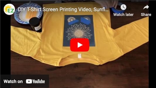 Fast & Easy At Home Silk Screen Printing DIY Kits & Stencils ...
