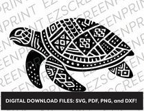 Polymer Clay Silk Screen Printing Stencil, Decorative Sea Turtle ...