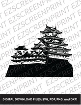 Polymer Clay Silk Screen Printing Stencil, Himeji Castle – EZScreenPrint