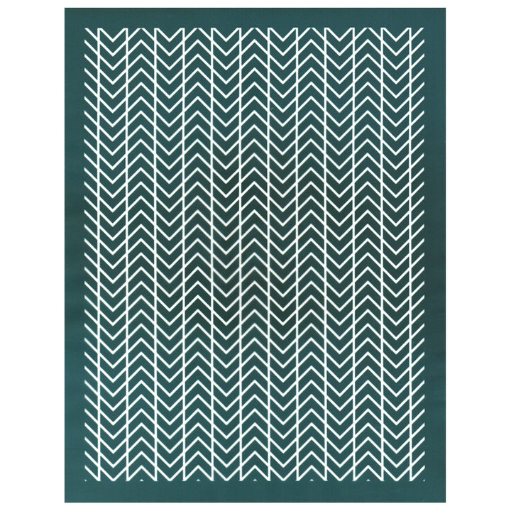 DIY Screen Print At Home, Designer Silkscreen Stencil Chevron Pattern ...