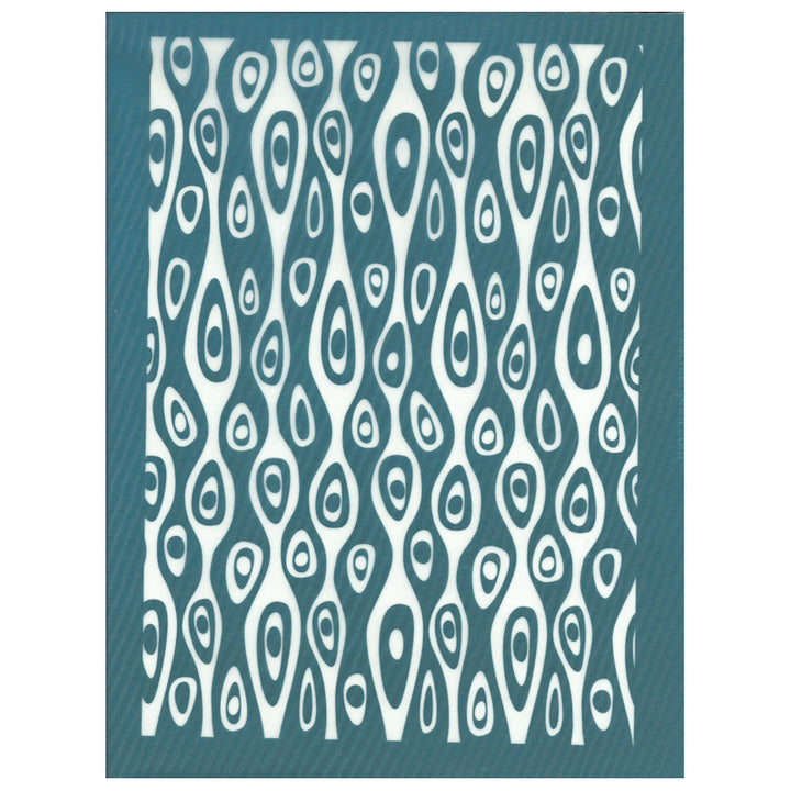 DIY Silk Screen Printing, Ready To Use Design Stencil Retro Shapes ...